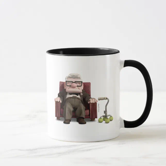 Carl from Disney Pixar UP - Sitting Mug | Zazzle