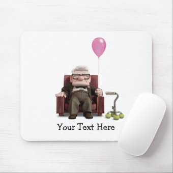 Carl from the Disney Pixar UP Movie Mouse Pad | Zazzle