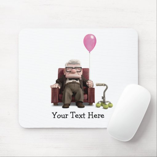 Carl from the Disney Pixar UP Movie Mouse Pad | Zazzle