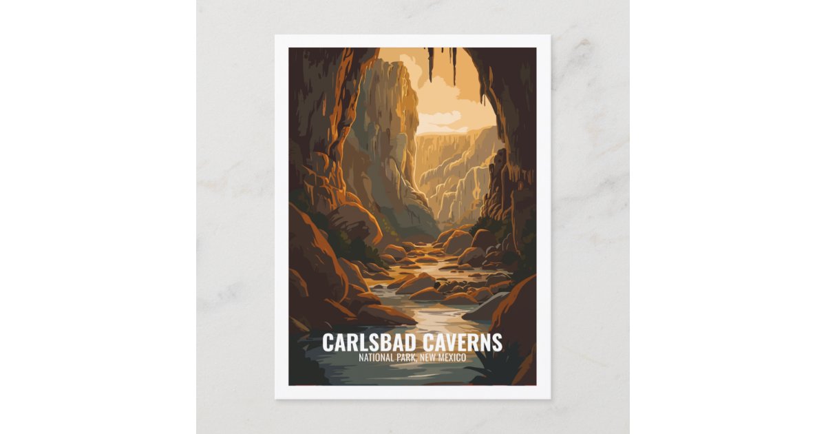 Carlsbad Caverns National Park New Mexico USA Postcard | Zazzle