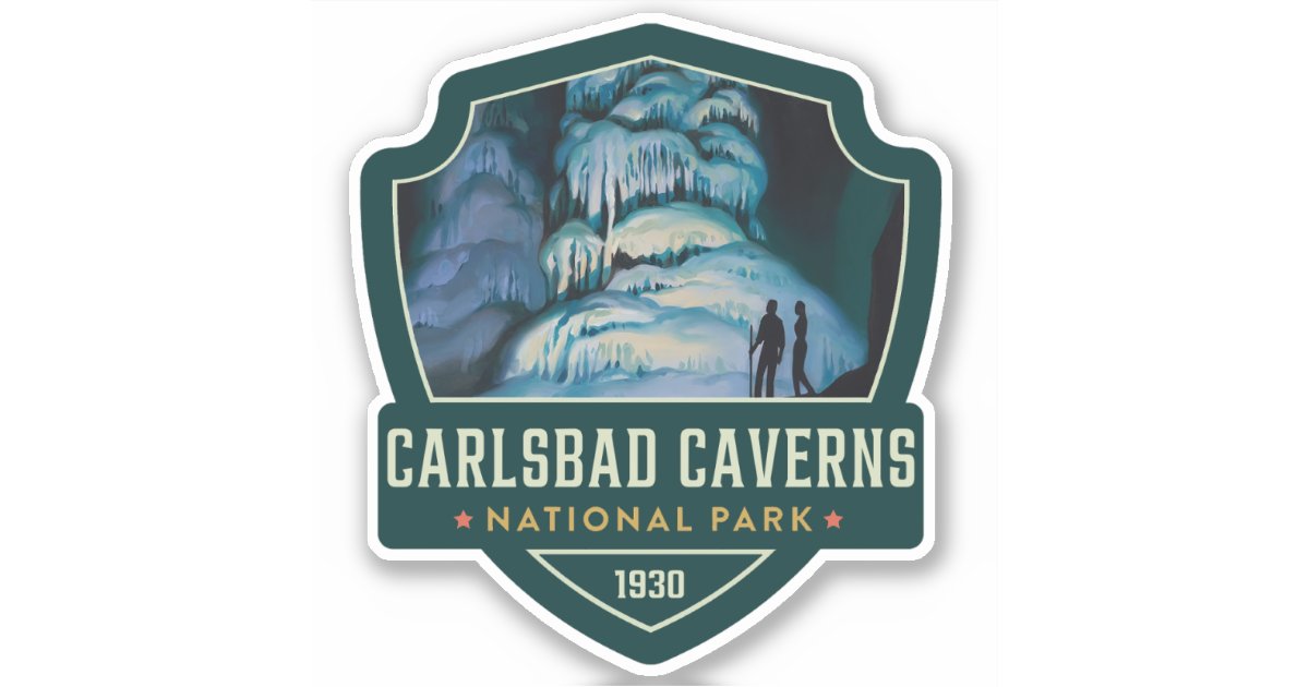 Carlsbad Caverns National Park Sticker | Zazzle