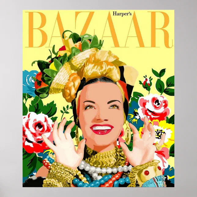 CARMEN MIRANDA POSTER | Zazzle