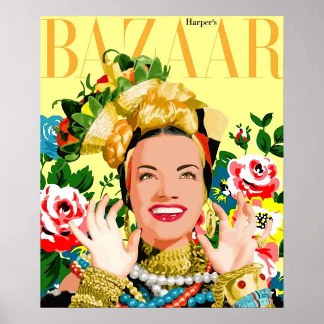 CARMEN MIRANDA POSTER | Zazzle