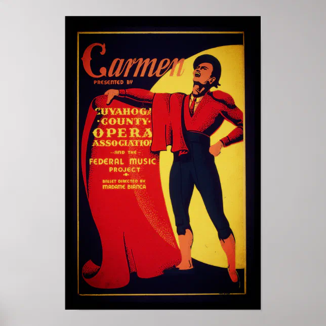 Carmen opera poster | Zazzle