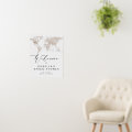 CARMEN Travel Themed Bridal Shower Welcome Sign | Zazzle