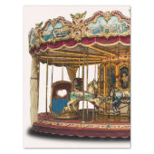 Carnival Carousel Illustration 20x30 Decoupage Tissue Paper | Zazzle