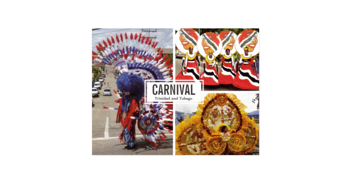 Carnival Collage (Multi-view) Postcard | Zazzle.com