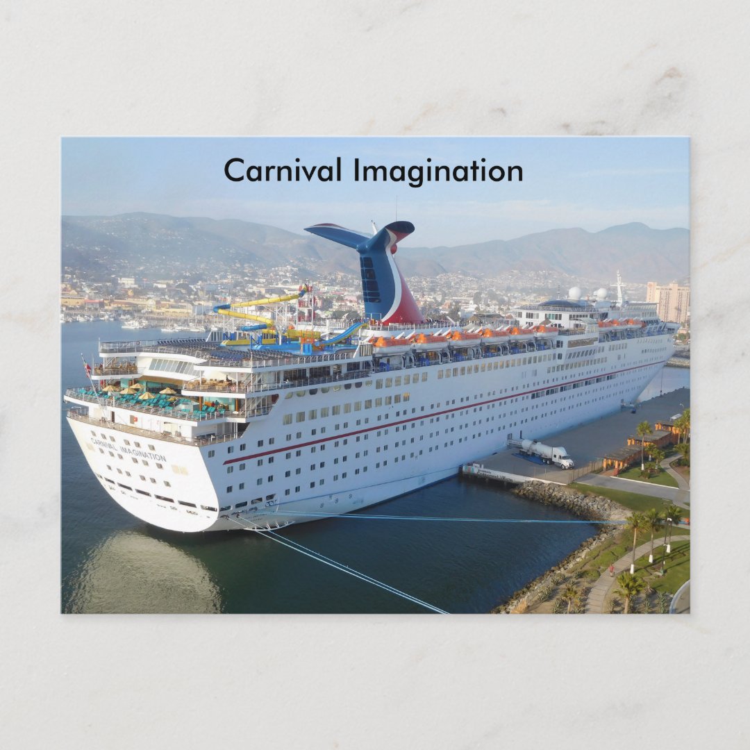 Carnival Cruise Ship Post Card | Zazzle