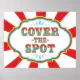 Carnival Game Sign Cover the Spot | Zazzle