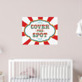 Carnival Game Sign Cover the Spot | Zazzle