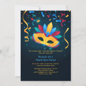 Carnival Mask Invitation | Zazzle