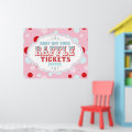 Carnival or Circus Raffle Ticket Booth Sign | Zazzle