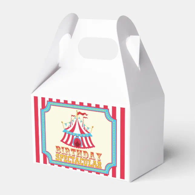 Carnival Party, Custom Favor Box | Zazzle