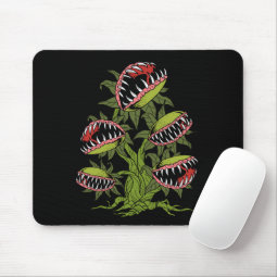 Carnivorous Plant Gifts Monster Venus Fly Trap Mouse Pad | Zazzle