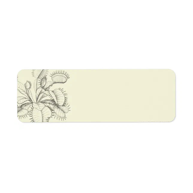 Carnivorous Venus Flytrap Plant Labels | Zazzle