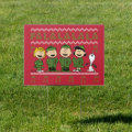 Caroling Christmas Sweater Graphic Sign | Zazzle