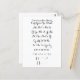 Carolyna Pro Black - Zazzle Font Sampler Sheet Postcard | Zazzle