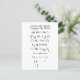 Carolyna Pro Black - Zazzle Font Sampler Sheet Postcard | Zazzle