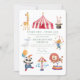 Carousel Circus Carnival Birthday Invitation | Zazzle