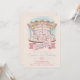 Carousel Circus Carnival Birthday Invitation | Zazzle