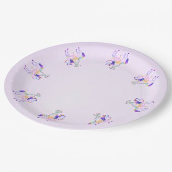 Carousel Horse paper plate | Zazzle