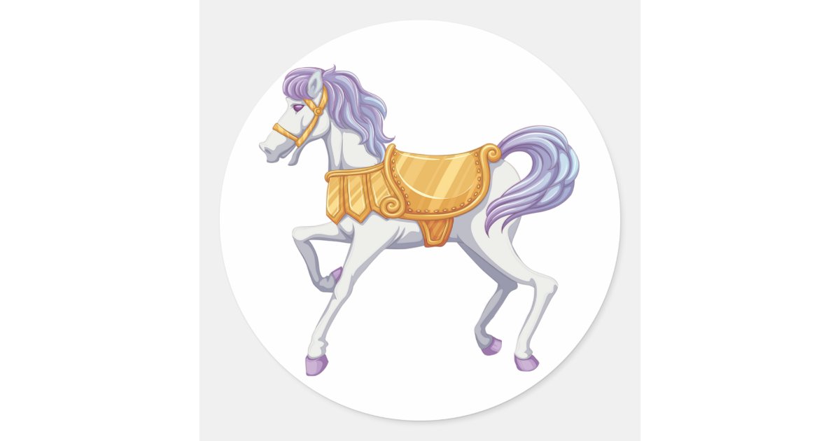Carousel Horse Stickers | Zazzle