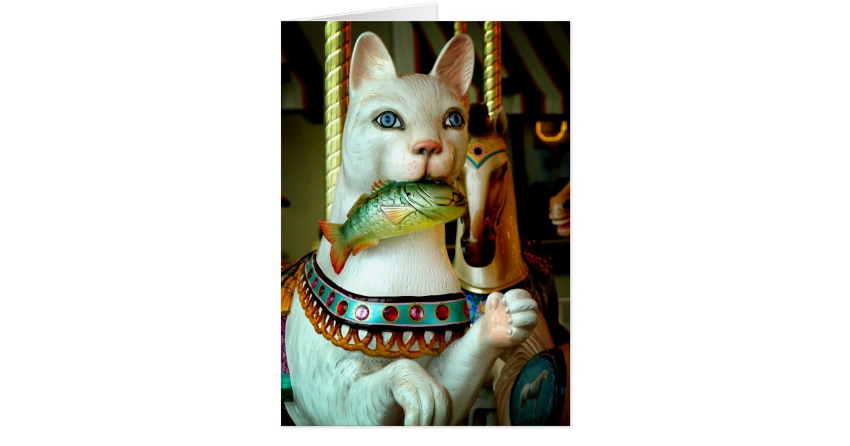 Carousel Kitty | Zazzle