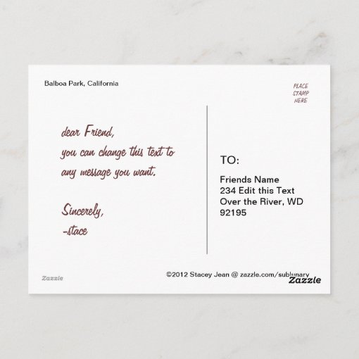 Carousel Postcard | Zazzle