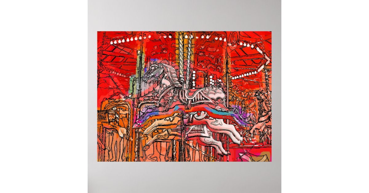 CAROUSEL POSTER | Zazzle