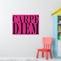 Carpe Diem Seize the Day Latin Quote Happiness Poster | Zazzle