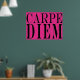 Carpe Diem Seize the Day Latin Quote Happiness Poster | Zazzle