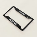 Carpenter Black and White Phone Number Promotional License Plate Frame ...