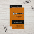 Carpenter Business Card | Zazzle
