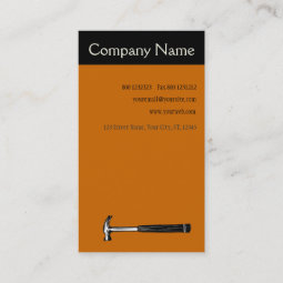 Carpenter Business Card | Zazzle