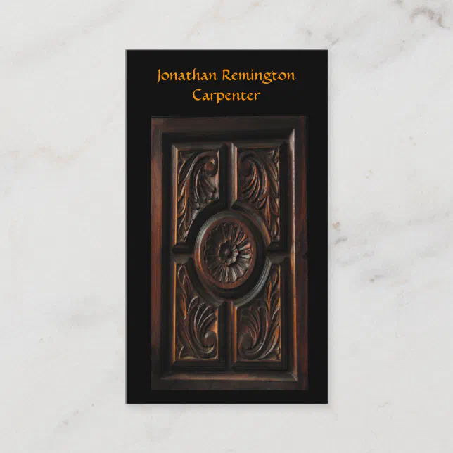Carpenter Business Card | Zazzle
