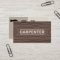 Carpenter Business Card | Zazzle