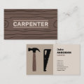 Carpenter Business Card | Zazzle