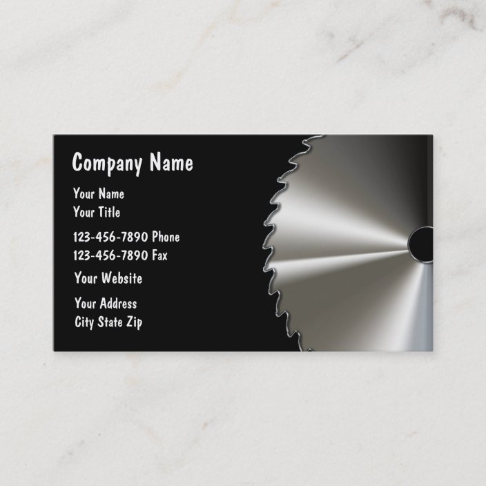 Carpenter Business Cards | Zazzle.com