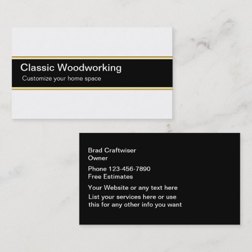 Carpenter Business Cards | Zazzle