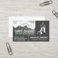 Carpet Cleaner | Carpet Rug | Soap Suds Business Card | Zazzle