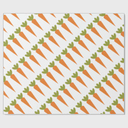 Carrot Wrapping Paper | Zazzle