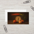 Carrots and Onion Still Life Business Card | Zazzle