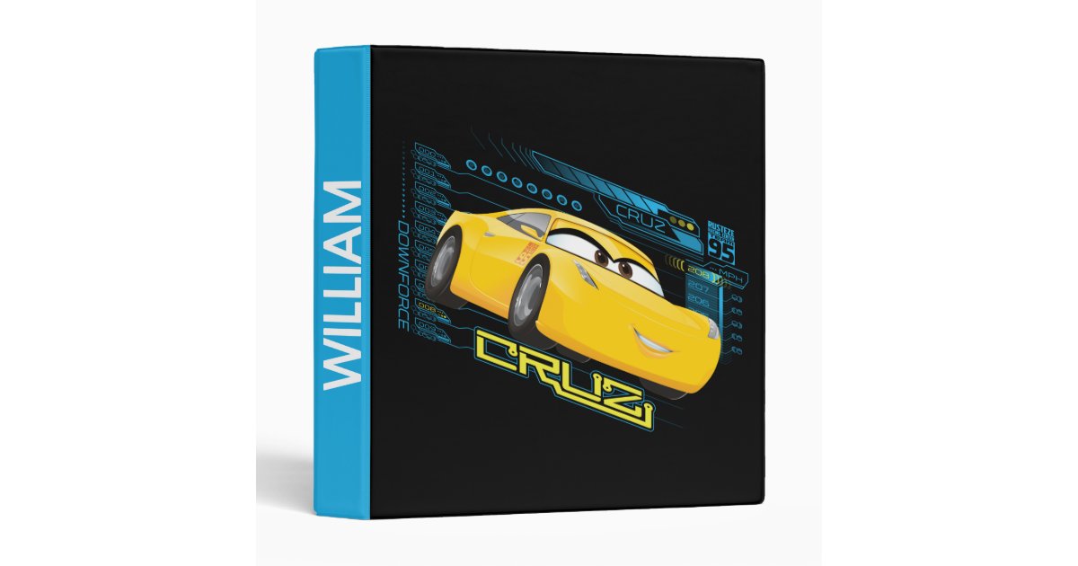 Cars 3 | Cruz Control Binder | Zazzle