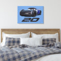 Cars 3 | Jackson Storm - Storm 2.0 Canvas Print | Zazzle