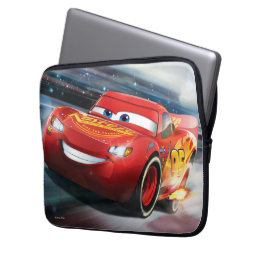 Cars 3 | Lightning McQueen - Full Throttle Laptop Sleeve | Zazzle