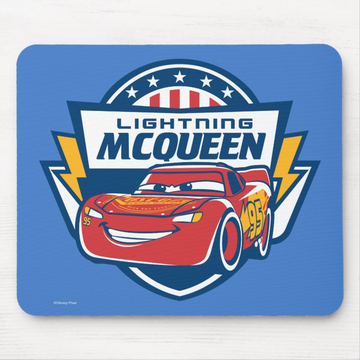 Cars 3 | Lightning McQueen - Lightning Fast Mouse Pad | Zazzle.com