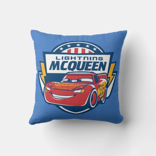 Cars 3 | Lightning McQueen - Lightning Fast Throw Pillow | Zazzle