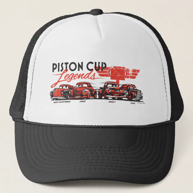 Cars 3 | Piston Cup Legends Trucker Hat | Zazzle