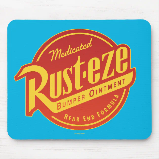 Cars 3 | Rust-eze Logo Mouse Pad | Zazzle
