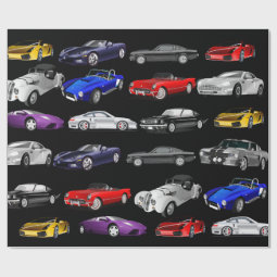 Cars, Cars & Cars Wrapping Paper | Zazzle